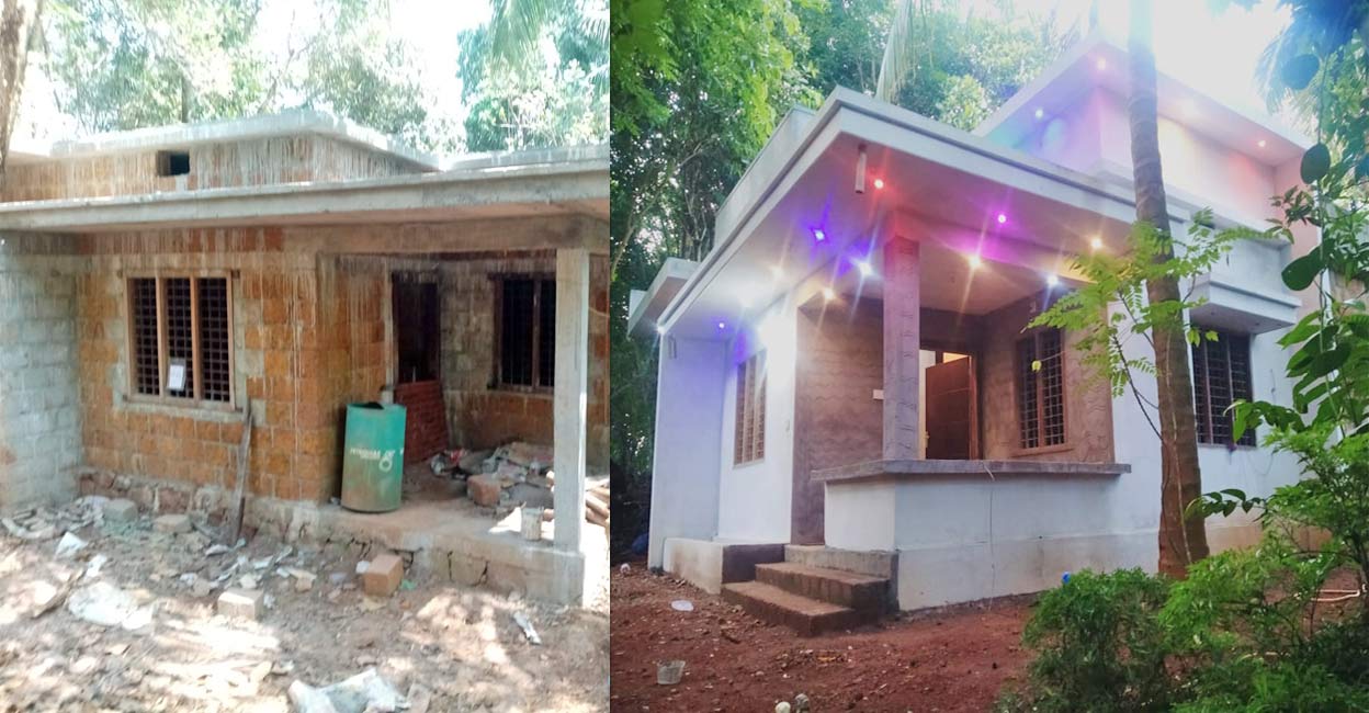 50000 രൂപയുമായി വീടുപണി തുടങ്ങി, ഹോം ലോൺ എടുക്കാതെ വീട് പൂർത്തിയാക്കി ...