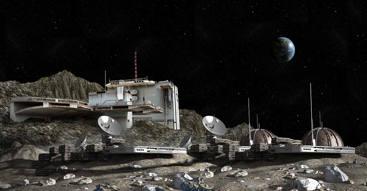 ചന്ദ്രനിൽ വീട് നിർമിക്കാനൊരുങ്ങി നാസ