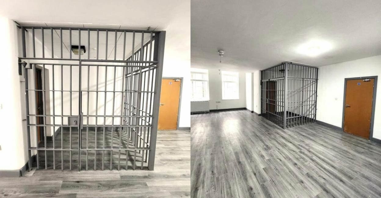 സ്വന്തമായി ജയിലുള്ള ഒരു വീട്! സമൂഹമാധ്യമത്തിൽ ശ്രദ്ധ നേടി ചിത്രങ്ങൾ