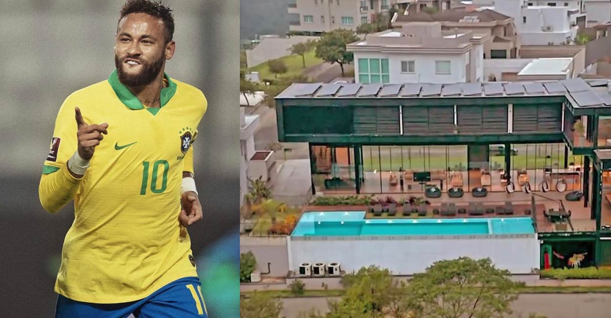 ആഡംബരത്തിലും രാജാവാണ് നെയ്മർ; താമസം 25 കോടിയുടെ വീട്ടിൽ | വീടും പ്ലാനും ...