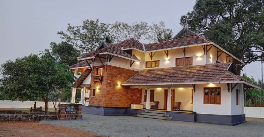 മനം നിറയ്ക്കും; ഇത് പഴമ തോന്നിക്കുന്ന 'പുതിയ വീട്' | Traditional ...