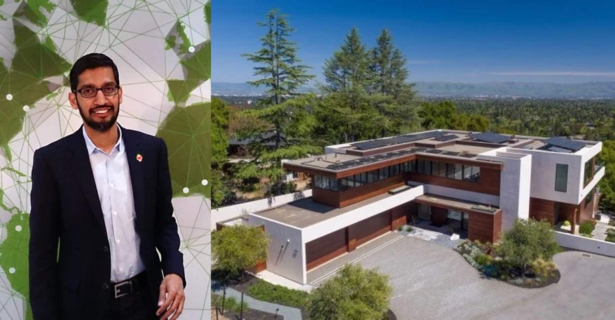 കഠിനാധ്വാനത്തിന്റെ ഫലം; ഗൂഗിൾ സിഇഒ സുന്ദർ പിച്ചൈയുടെ ആഡംബരജീവിതം ഇങ്ങനെ