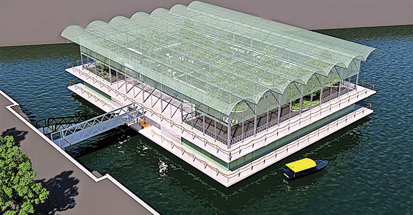 ജലപ്പരപ്പിെലാരു ഡെയറി ഫാം | Floating Diary Farm