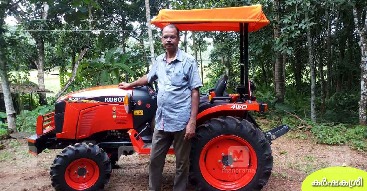 വൈകല്യങ്ങളെ മറികടന്ന് സന്തോഷ്, അതിജീവനം ട്രാക്ടറിൽ - Man with ...