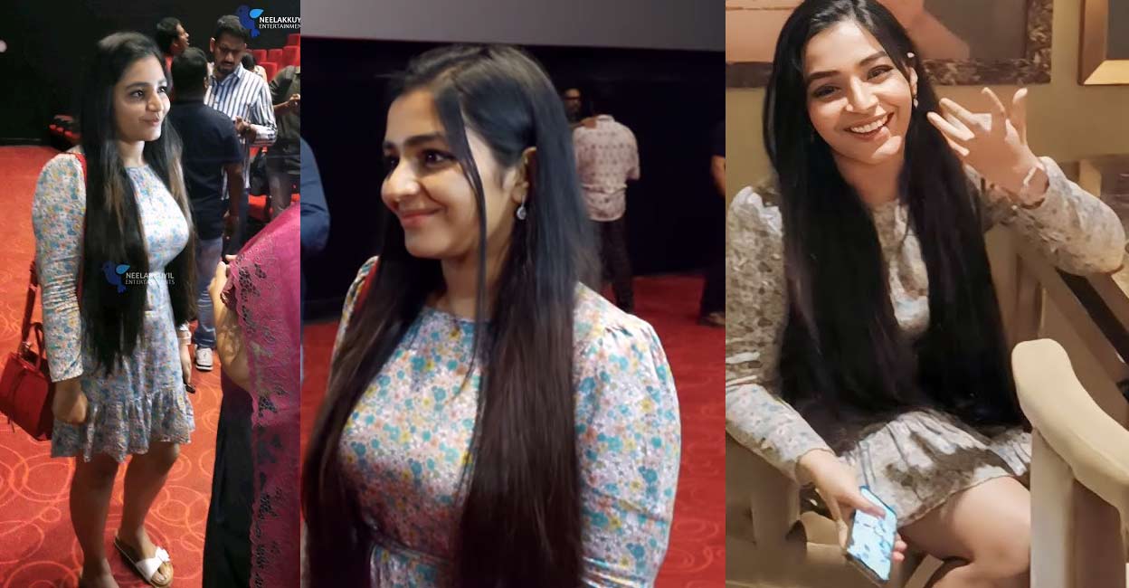 എആർഎം ടീസർ ലോഞ്ചിൽ തിളങ്ങി രജിഷ വിജയൻ; വിഡിയോ | Rajisha Vijayan ARM