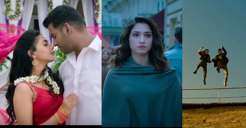 വിശാലിന്റെ നായികയായി ഐശ്വര്യ ലക്ഷ്മി; ‘ആക്‌ഷൻ’ ടീസർ | Action Teaser Vishal