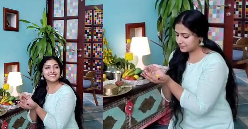 വിഷുദിനത്തിൽ അനു സിത്താരയുടെ വീട്ടിലെത്തിയ അതിഥി; വിഡിയോ | Anu Sithara Home