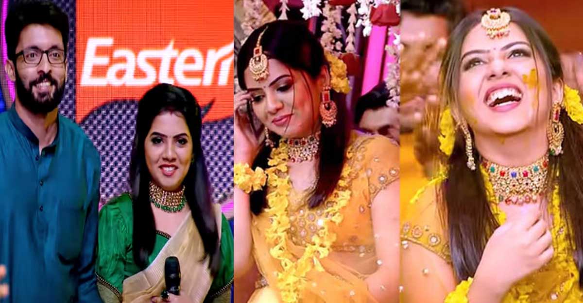 നടി വിദ്യ വിവാഹിതയായി; വരനൊപ്പം സൂപ്പർ ഫോർ വേദിയിൽ താരം; വിഡിയോ | Vidhya Vijayakumar Wedding Video