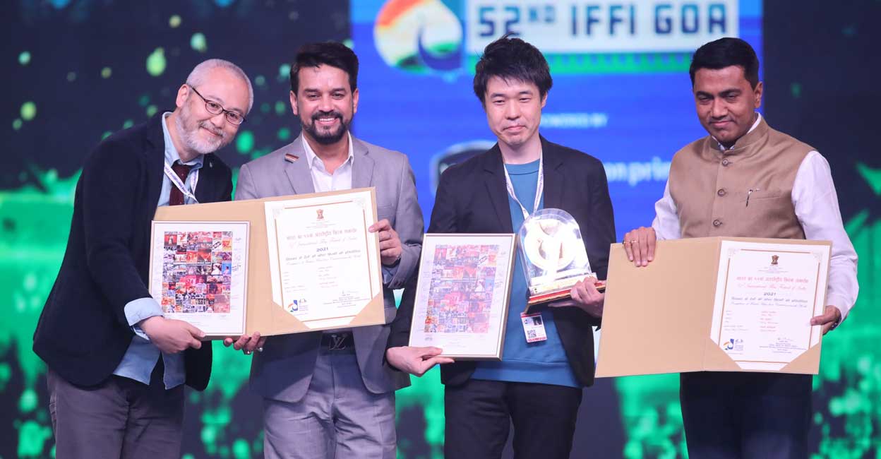 സുവര്‍ണ മയൂരം ജാപ്പനീസ് ചിത്രം ‘ദ് റിങ് വാണ്ടറിങ്ങി’ന് | IFFI 2021