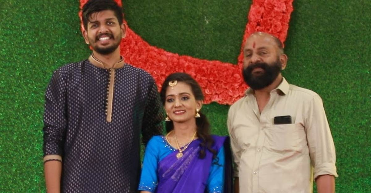 നടൻ നന്ദു പൊതുവാളിന്റെ മകൻ വിവാഹിതനായി; വിഡിയോ | Nandu Poduval's Son ...