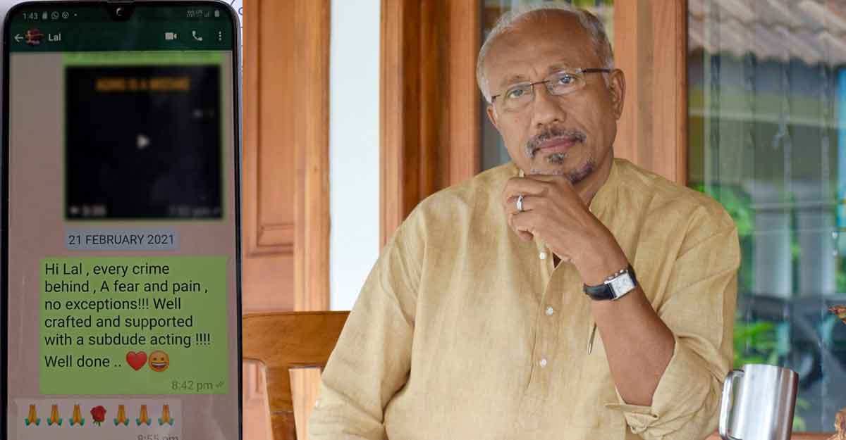 കീഴടക്കി കളഞ്ഞു: ദൃശ്യം 2വിനെ പ്രശംസിച്ച് ഭദ്രൻ | Drishyam 2 Bhadran