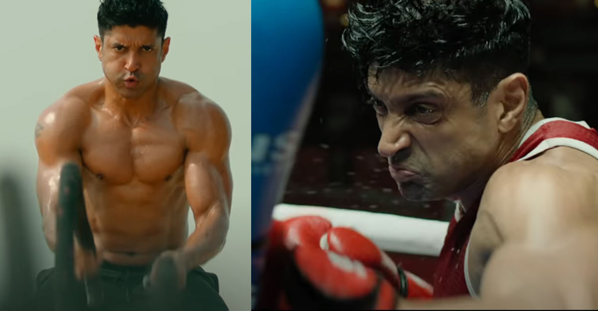 ബോക്സിങ് റിങിൽ കൊടുങ്കാറ്റായി ഫർഹാൻ അക്തർ; തൂഫാൻ ട്രെയിലർ | Toofan Trailer