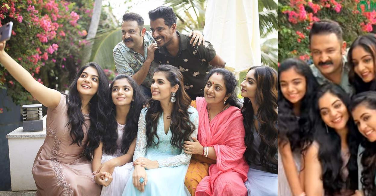 കൃഷ്ണകുമാറും മക്കളും; വനിത ഫോട്ടോഷൂട്ട് വിഡിയോ | Krishnakumar Family