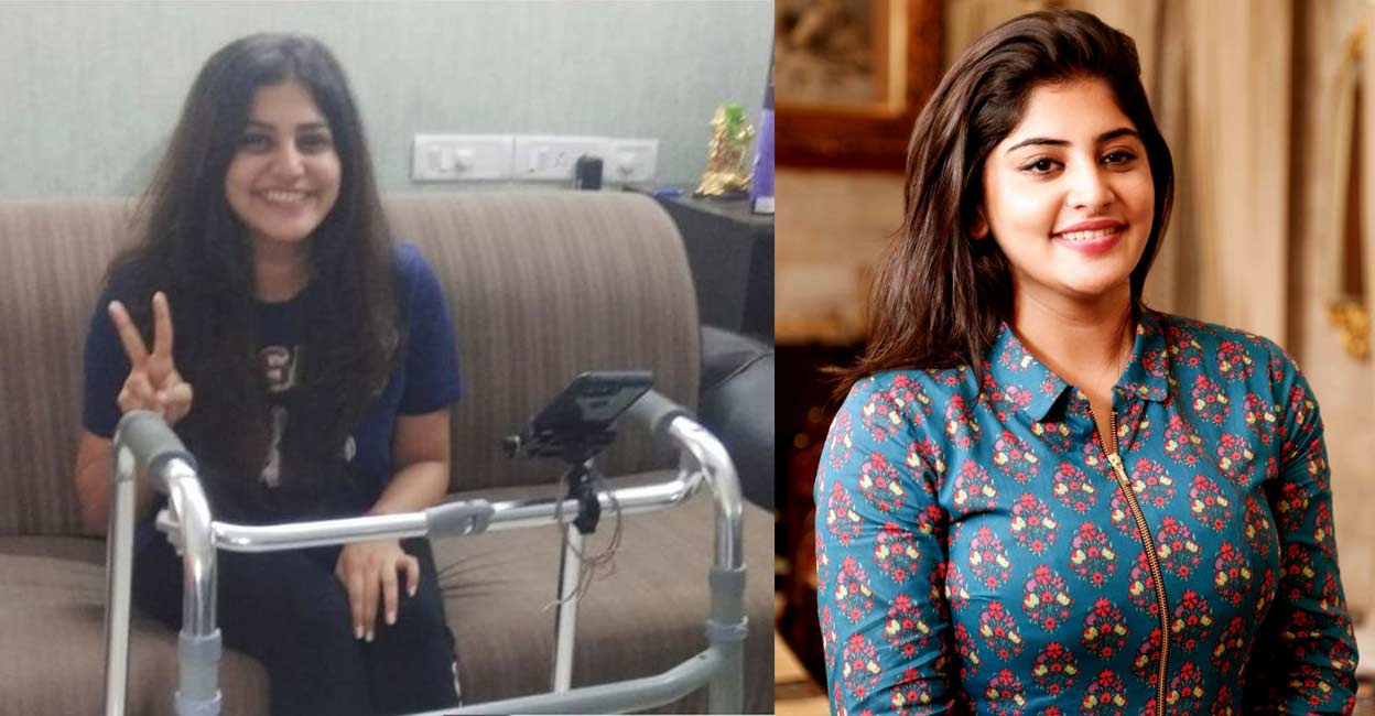 സ്വന്തം കാലില്‍ ഇനി നടക്കാനാകില്ലെന്നു തന്നെ വിചാരിച്ചു: മഞ്ജിമ മോഹ ...