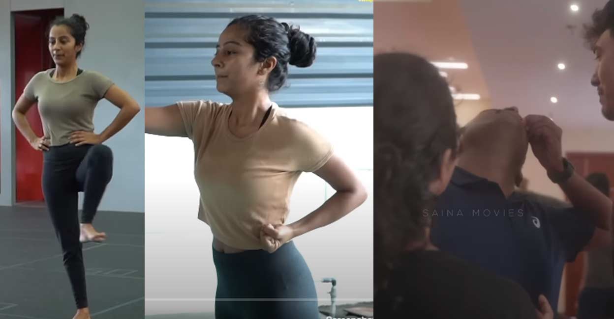 പ്രാക്ടീസിനിടെ ദർശനയുടെ ഇടികൊണ്ട് ബേസിലിന് പരുക്ക്; വിഡിയോ | Darshana ...