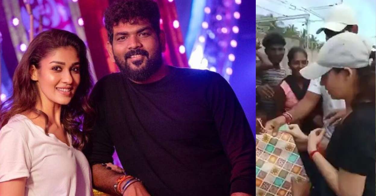തെരുവിൽ ജീവിക്കുന്നവർക്ക് സമ്മാനങ്ങളുമായി നയൻതാര; വിഡിയോ | Nayanthara Gift