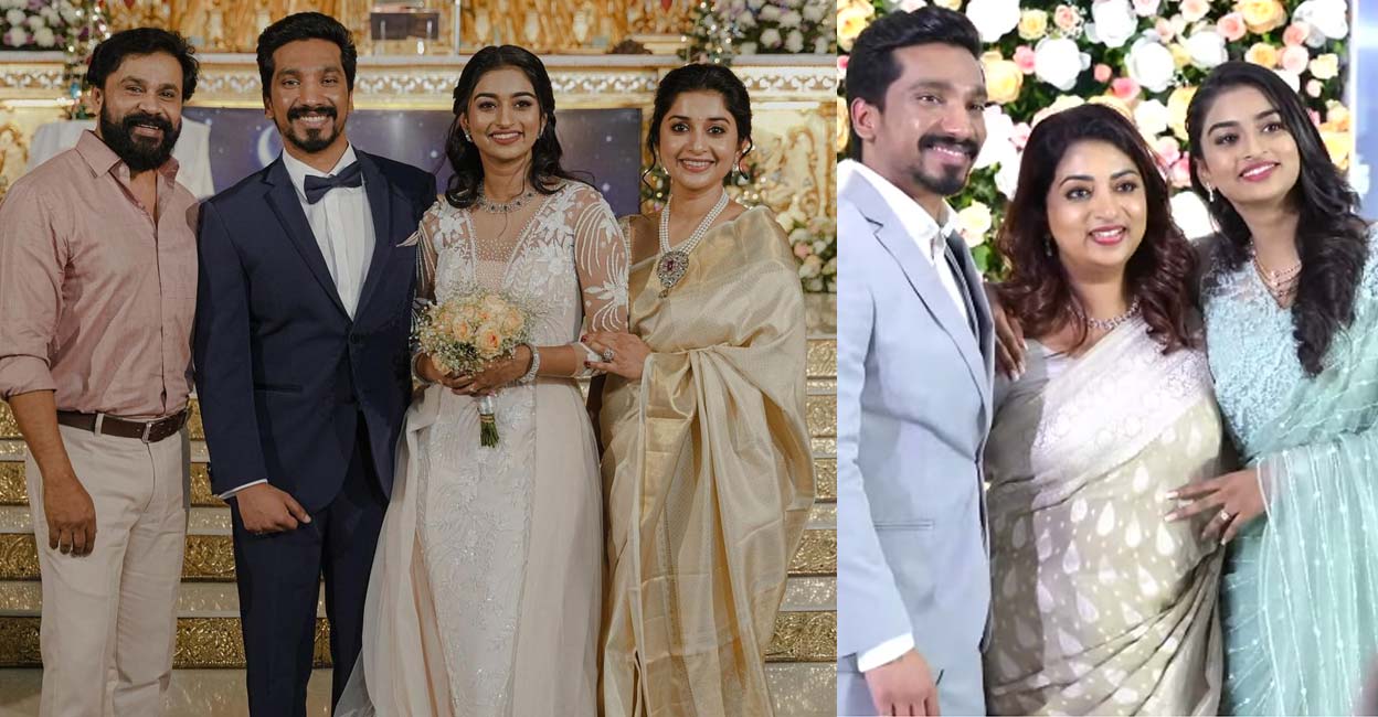 മീര ജാസ്മിന്റെ സഹോദരി ജെനിയുടെ മകളുടെ വിവാഹം; തിളങ്ങി ദിലീപും | Meera ...