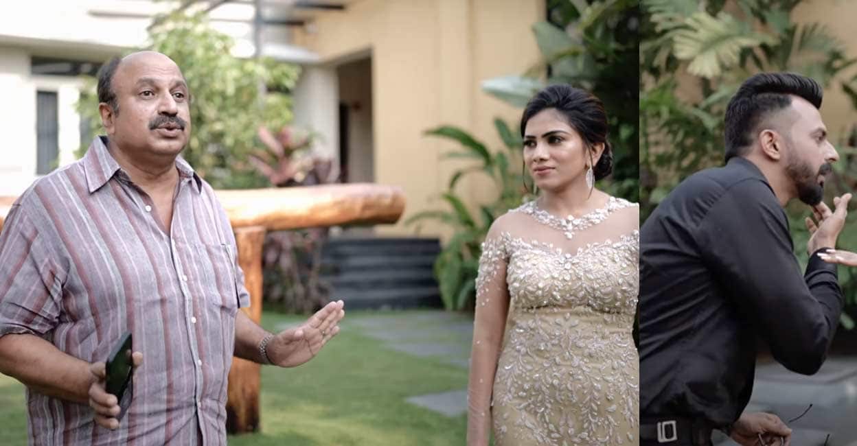 വിവാഹഫോട്ടോഷൂട്ടിനിടെ മകനെയും മരുമകളെയും ട്രോളി സിദ്ദീഖ്; വിഡിയോ | Shaheen Siddique Wedding