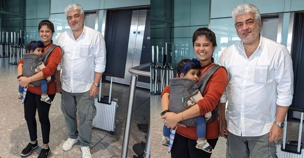 കൈക്കുഞ്ഞുമായി യാത്ര ചെയ്ത യുവതിയുടെ ലഗേജ് ചുമന്ന് അജിത് | Ajith Kumar ...