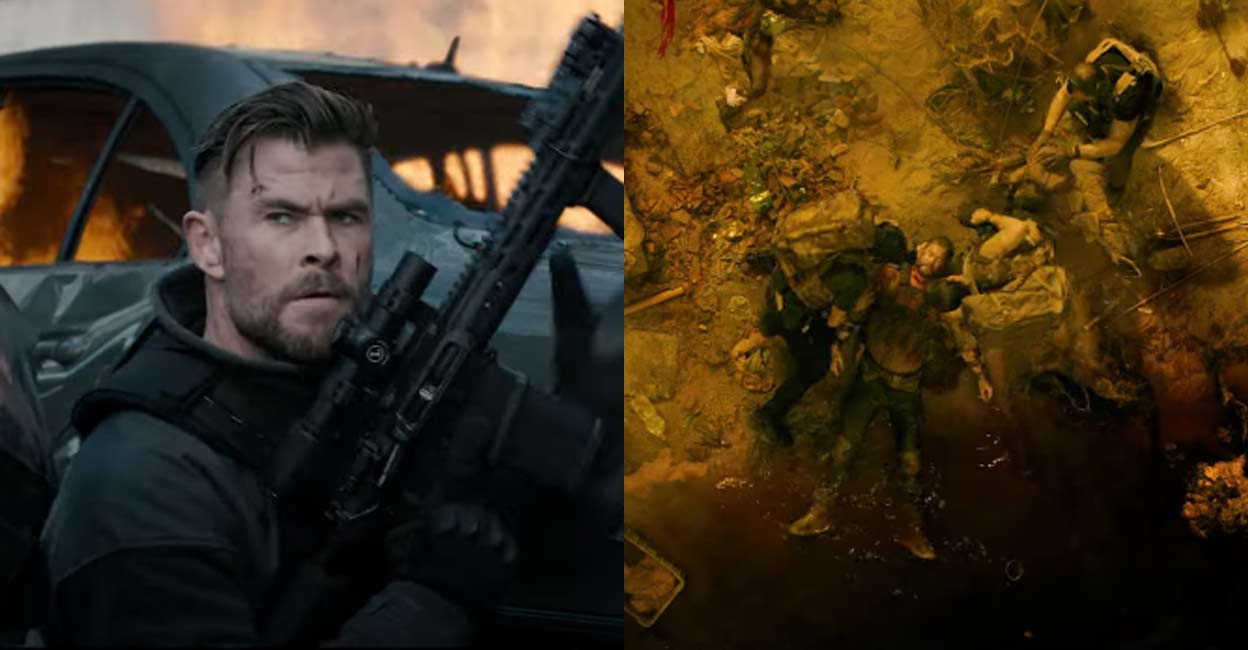 ആക്‌ഷനോട് ആക്‌ഷൻ; എക്സ്ട്രാക്‌ഷൻ 2 ട്രെയിലർ | Extraction 2 Trailer