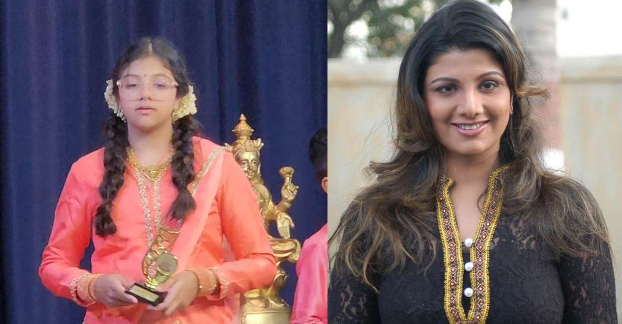 അമ്മയെ ‘മുറിച്ചുവച്ചതു’ പോലെ: രംഭയുടെ മകളുടെ പുതിയ ചിത്രങ്ങൾ കണ്ട് ...