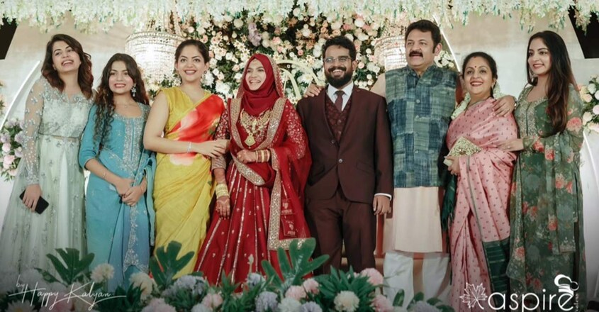 അപ്പ ഹാജയുടെ മകളുടെ വിവാഹം; കുടുംബസമേതമെത്തി കൃഷ്ണകുമാർ | Appa Haja Daughter Wedding