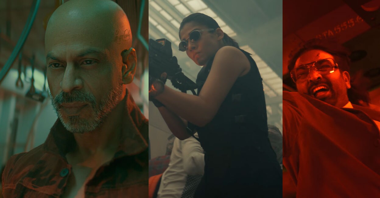 മൊട്ടയടിച്ച് ഷാറുഖ്, വില്ലനായി വിജയ് സേതുപതി; ‘ജവാൻ’ ബ്രഹ്മാണ്ഡ ടീസ ...