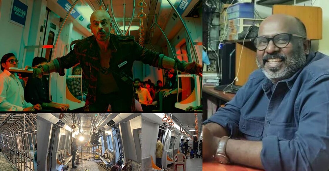 ‘ജവാനി’ലെ മെട്രോ ട്രെയിൻ ഉണ്ടാക്കിയത് രാജേഷ് അല്ല: ഫെഫ്കയ്ക്ക് ...