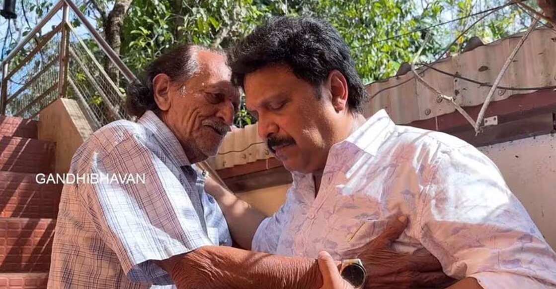 ലാലേട്ടനോട് ഞാൻ പറഞ്ഞിട്ടുണ്ട്: ടി.പി.മാധവനെ ചേർത്തുപിടിച്ച് ഗണേഷ് കുമാ ...