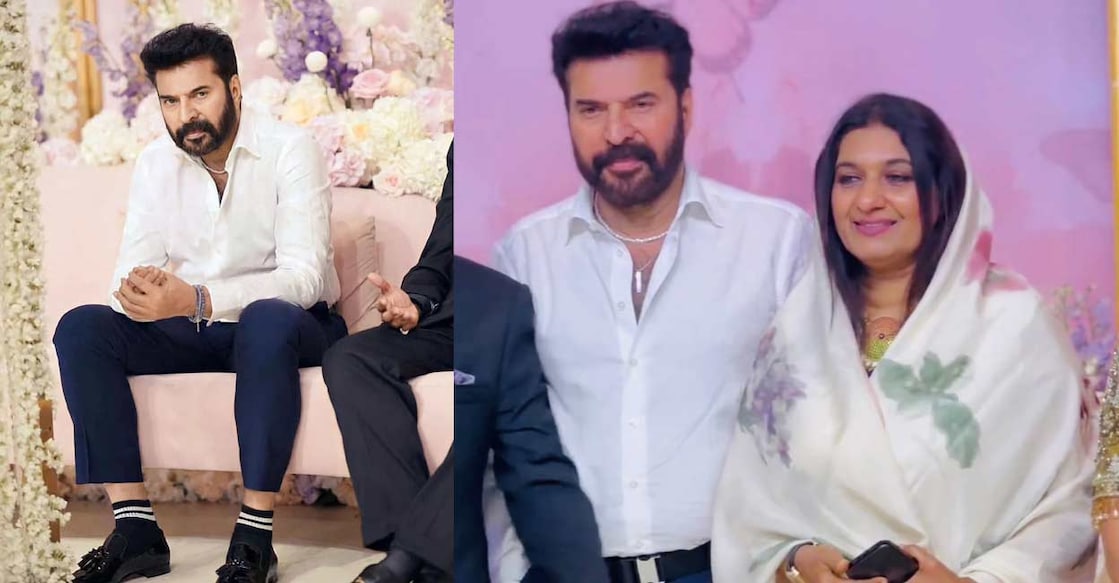 ദുബായിൽ സുഹൃത്തിന്റെ മകന്റെ വിവാഹം; യുവനടന്മാരെ വെല്ലുന്ന ലുക്കി ...