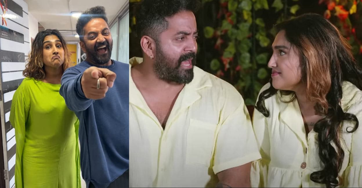 ആ ‘സേവ് ദ് ഡേറ്റ്’ സിനിമാ പ്രമോഷന്‍; വിഡിയോ പുറത്തുവിട്ട് വനിത വിജയകുമാ ...