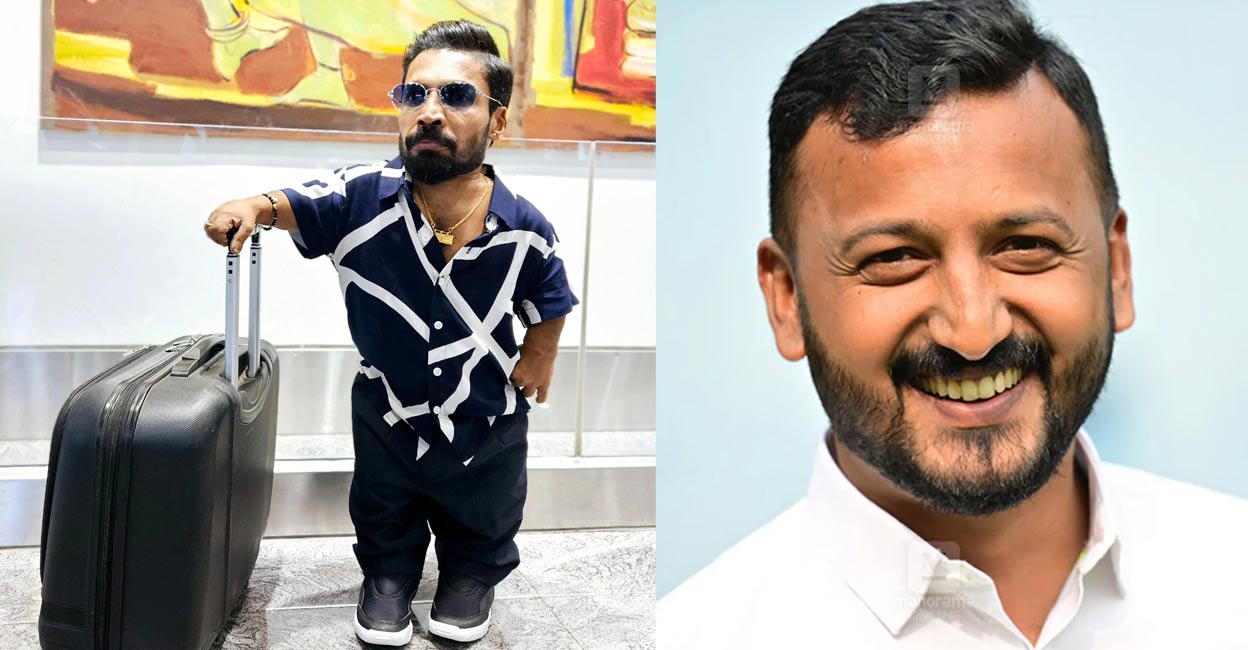 നീല ഷർട്ടിൽ ട്രോളിയുമായി പക്രു; കെപിഎം ഹോട്ടലിൽ അല്ലല്ലോ എന്ന് രാഹു ...