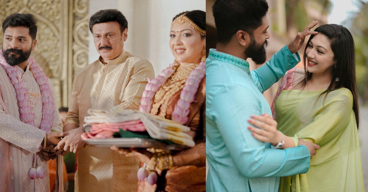 ബൈജുവിനു ‘പഞ്ചാബി മരുമകൻ’; വരനെ കണ്ടെത്തിയ കഥ പറഞ്ഞ് ഐശ്വര്യ | Aishwarya Santhosh Wedding Story