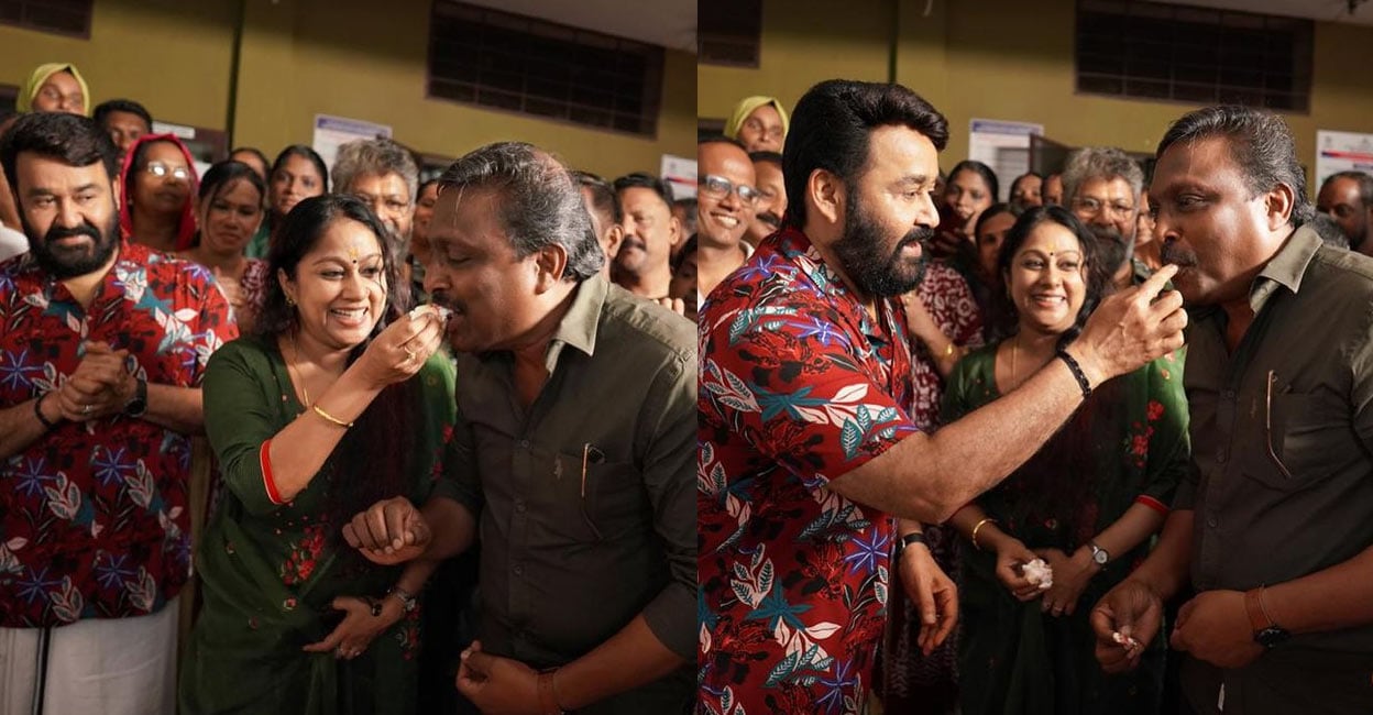 ചിപ്പിക്കും രഞ്ജിത്തിനും 23ാം വിവാഹവാർഷികം; ആഘോഷമാക്കി മോഹൻലാലും ...