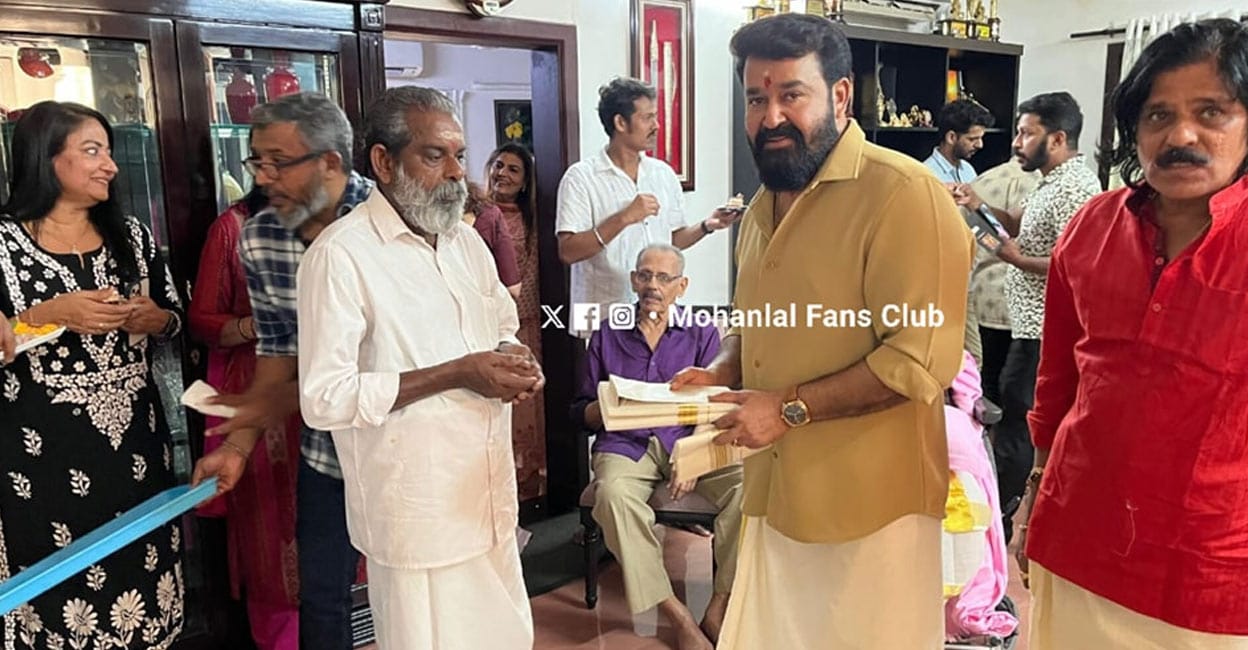 അമ്മ ശാന്തകുമാരിയുടെ പിറന്നാൾ ആഘോഷമാക്കി മോഹൻലാലും പ്രണവും; വിഡിയോ ...