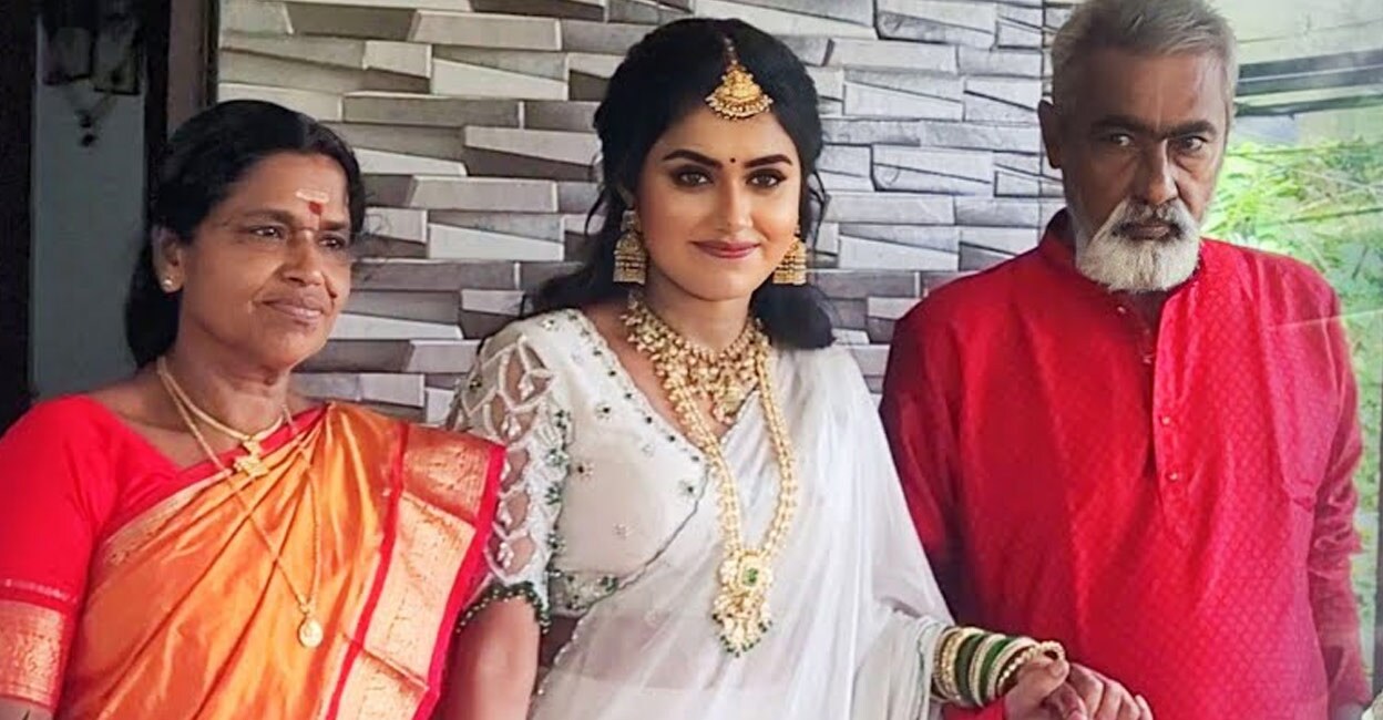 ഹരിത ജി.നായർ വിവാഹിതയായി; വരൻ ‘ദൃശ്യം 2’ എഡിറ്റർ വിനായക് | Haritha G ...