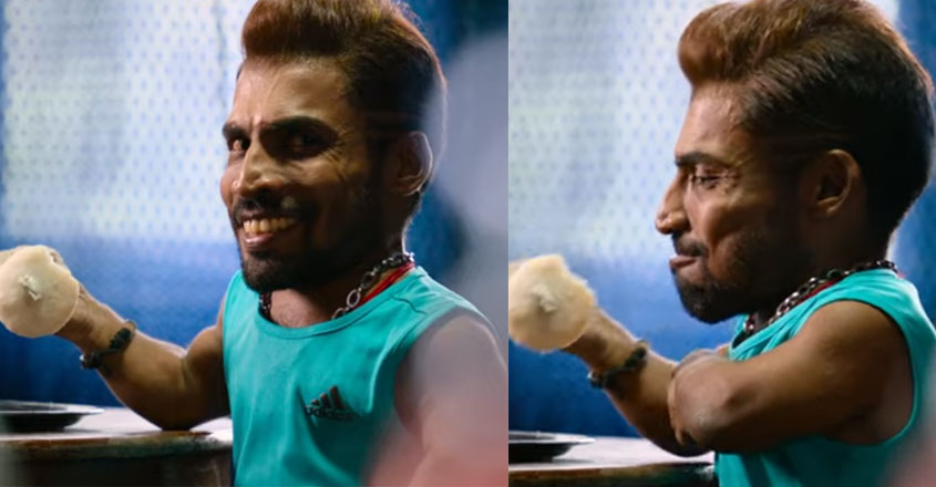 ‘ഇഡ്ഢലി ഡംബെല്ലു’മായി മസിലു പെരുപ്പിച്ച് ഗിന്നസ് പക്രു; ആശംസകളുമായി ...