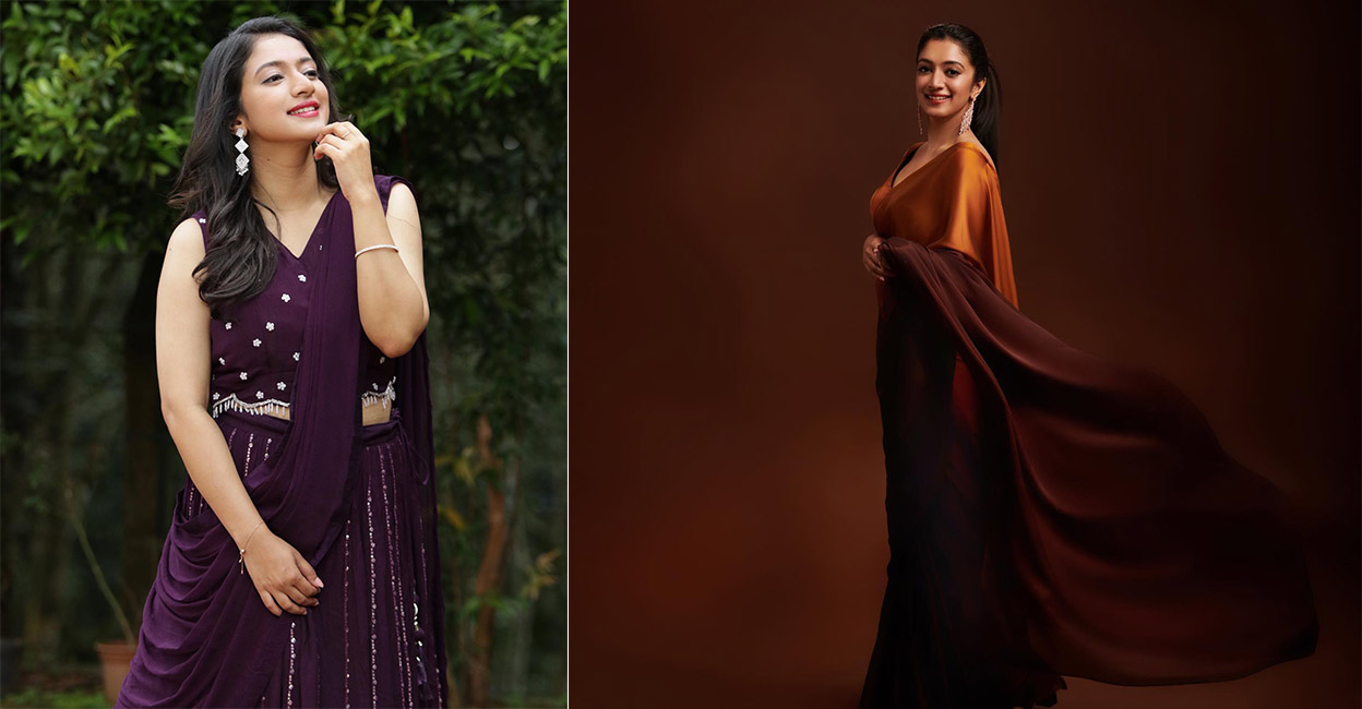 സാരിയിൽ സൂപ്പർ സുന്ദരിയായി നിത്യ മാമ്മൻ; ഫോട്ടോഷൂട്ട് ചിത്രങ്ങൾ വൈറ ...