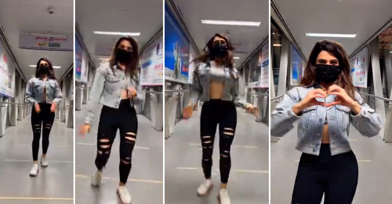 Samantha stepping out at the airport; 'Arabic Punch' Dance Version ...