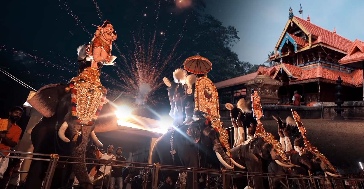 ആഘോഷക്കാഴ്ച നിറച്ച്, താളം പിടിപ്പിച്ച് പൂരപ്പാട്ട്; വിഡിയോ ശ്രദ്ധേയം ...