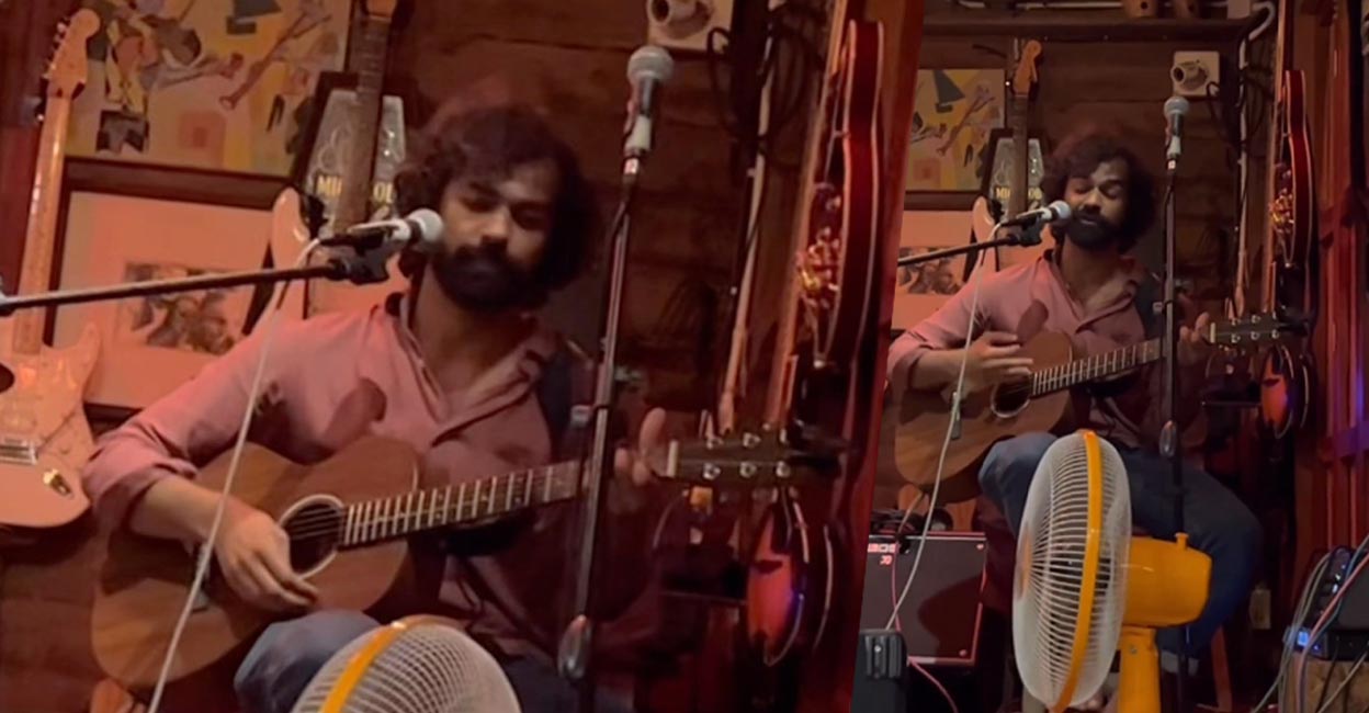 ഗിറ്റാർ വായിച്ച് പാട്ട് പാടി പ്രണവ് മോഹൻലാൽ; വിഡിയോ വൈറൽ | Pranav ...