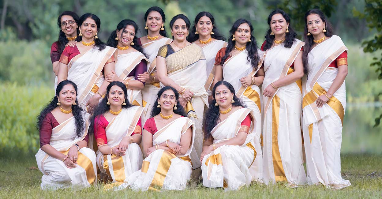 അമേരിക്കയിലിരുന്ന് അനുരാധയൊരുക്കി, ഹൃദയം തൊടും ഓണപ്പാട്ട്; നാട്ടഴക് ...