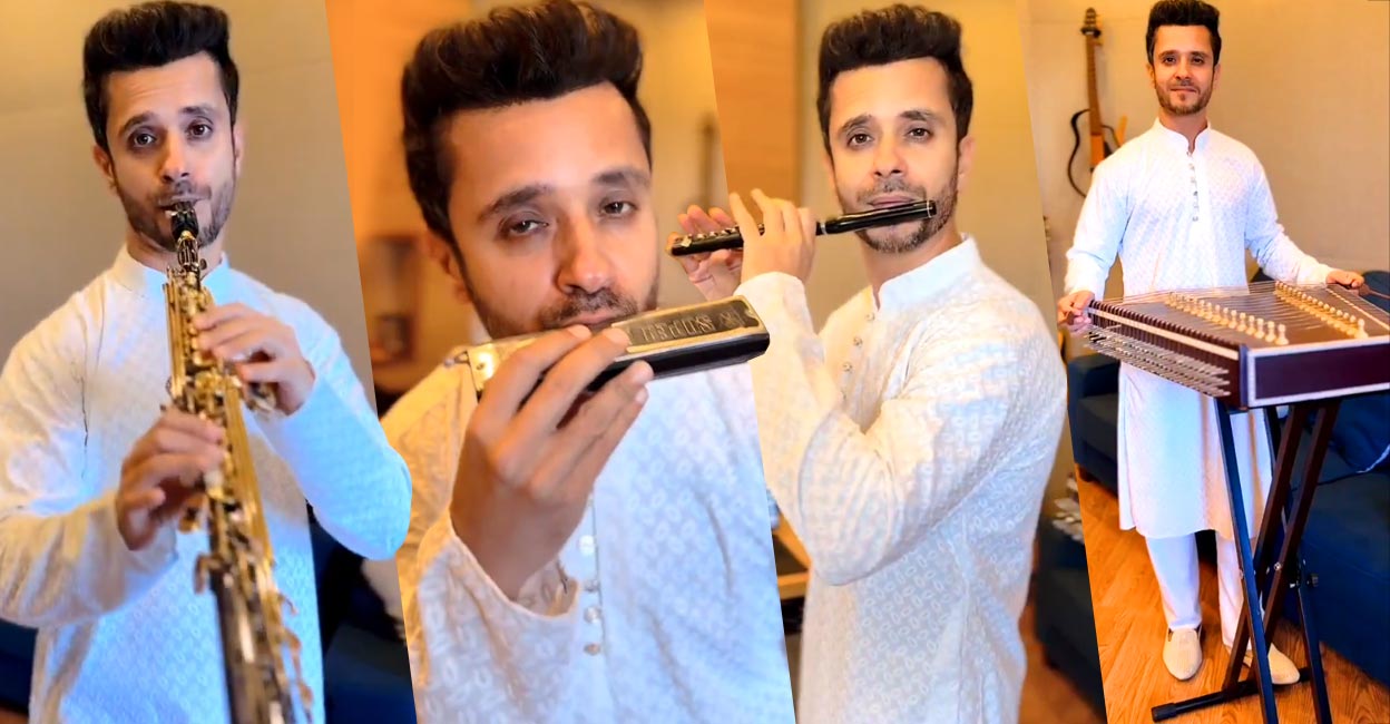 11 വാദ്യോപകരണങ്ങൾ കൊണ്ട് ദേശീയഗാന അവതരണം; ഹൃദയങ്ങൾ കീഴടക്കി രാഘവ് സച്ചാ ...