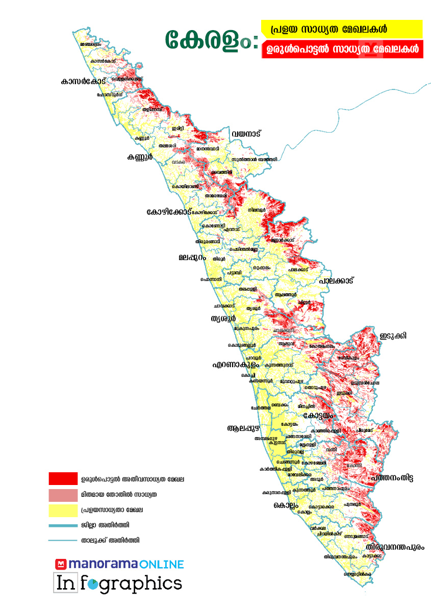 കേരളത്തിൽ ഉരുൾപൊട്ടൽ ഭീഷണി ശക്തം | Explaining Kerala's Landslides ...