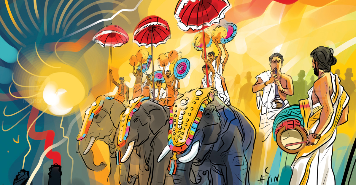 മനസ്സിൽ ഇരമ്പുന്ന പൂരം | Thrissur Pooram | Manorama News