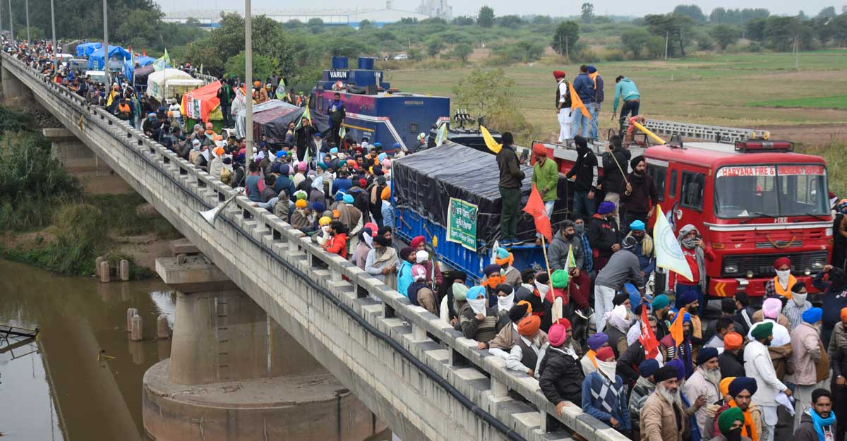 റോഡുകളിൽ അന്തിയുറങ്ങി കർഷകർ Farmer protests | Delhi March | Manorama News