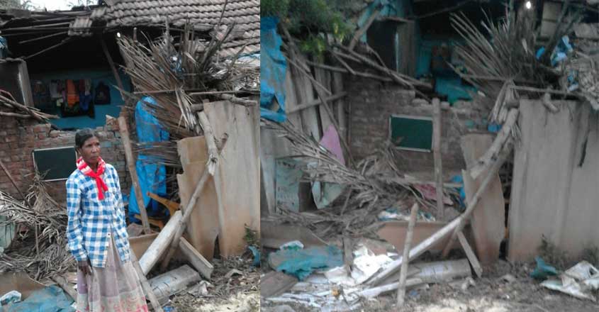 അട്ടപ്പാടി ഷോളയൂരിൽ കാട്ടാന ആദിവാസിയുടെ വീട് തകർത്തു | Wild elephant ...