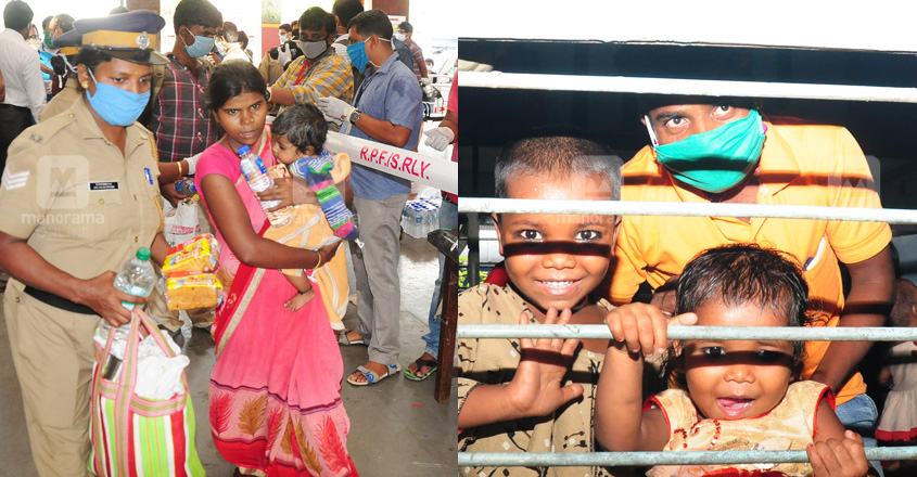 എറണാകുളത്തു നിന്ന് ഇന്ന് മടങ്ങിയത് 2201 അതിഥി തൊഴിലാളികൾ | Migrant ...