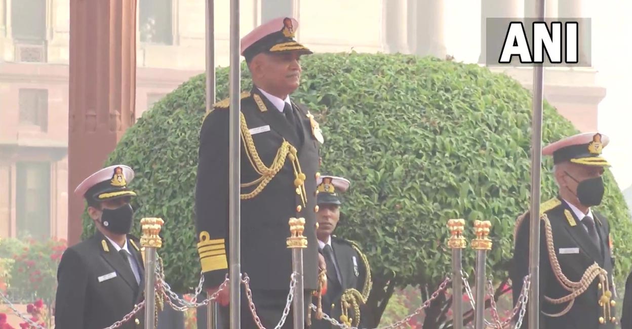 അഡ്മിറല്‍ ആര്‍.ഹരികുമാര്‍ ചുമതലയേറ്റു | Vice Admiral R Hari Kumar ...