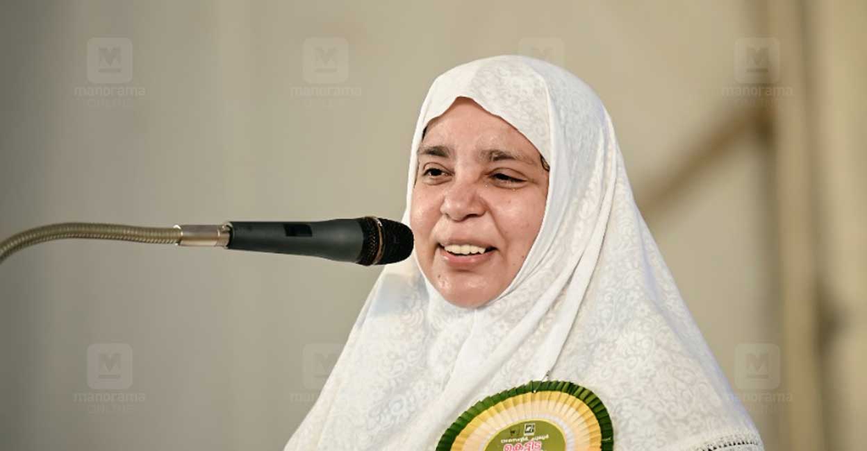 ഫാത്തിമ മുസഫർ വനിതാ ലീഗ് ദേശീയ പ്രസിഡന്റ് | Vanitha League | Manorama News